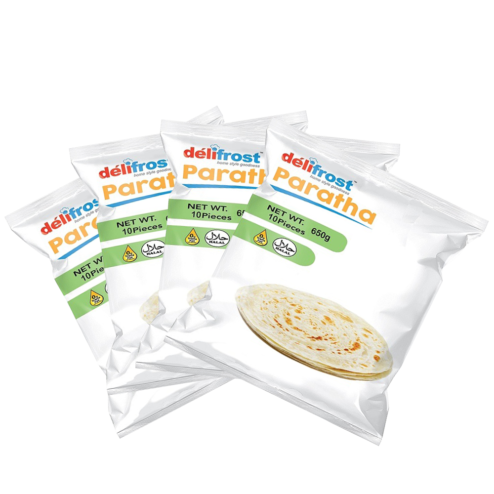 Paratha (10 Pcs)- 4 Pac *80 Tk. OFF